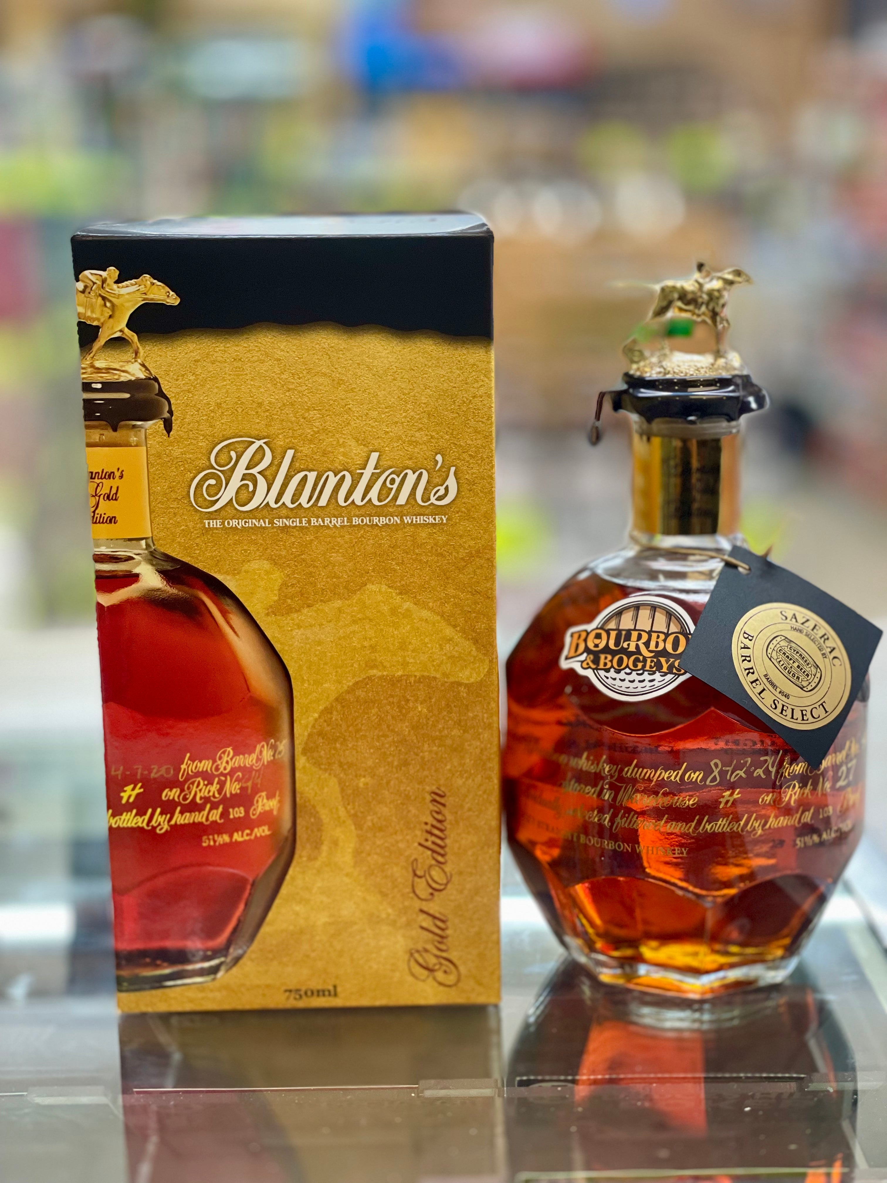 Blantons Gold Single Barrel Bourbon – Cypress Craft Beer & Liquor