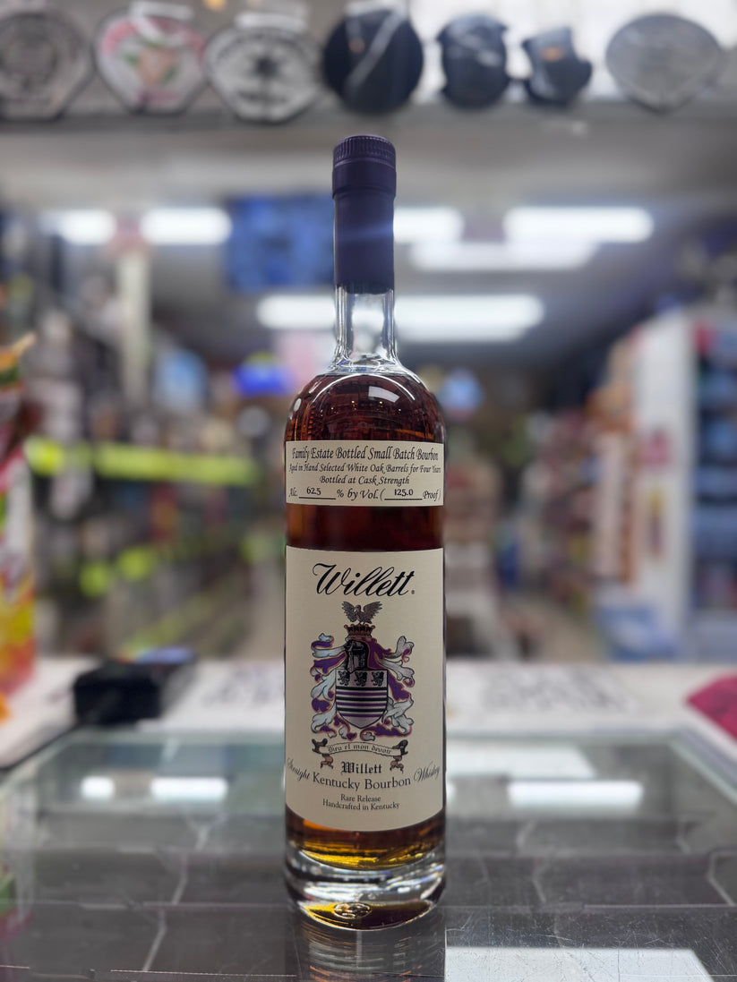 Willett Straight Kentucky Bourbon Whiskey 125 Proof – Cypress Craft ...